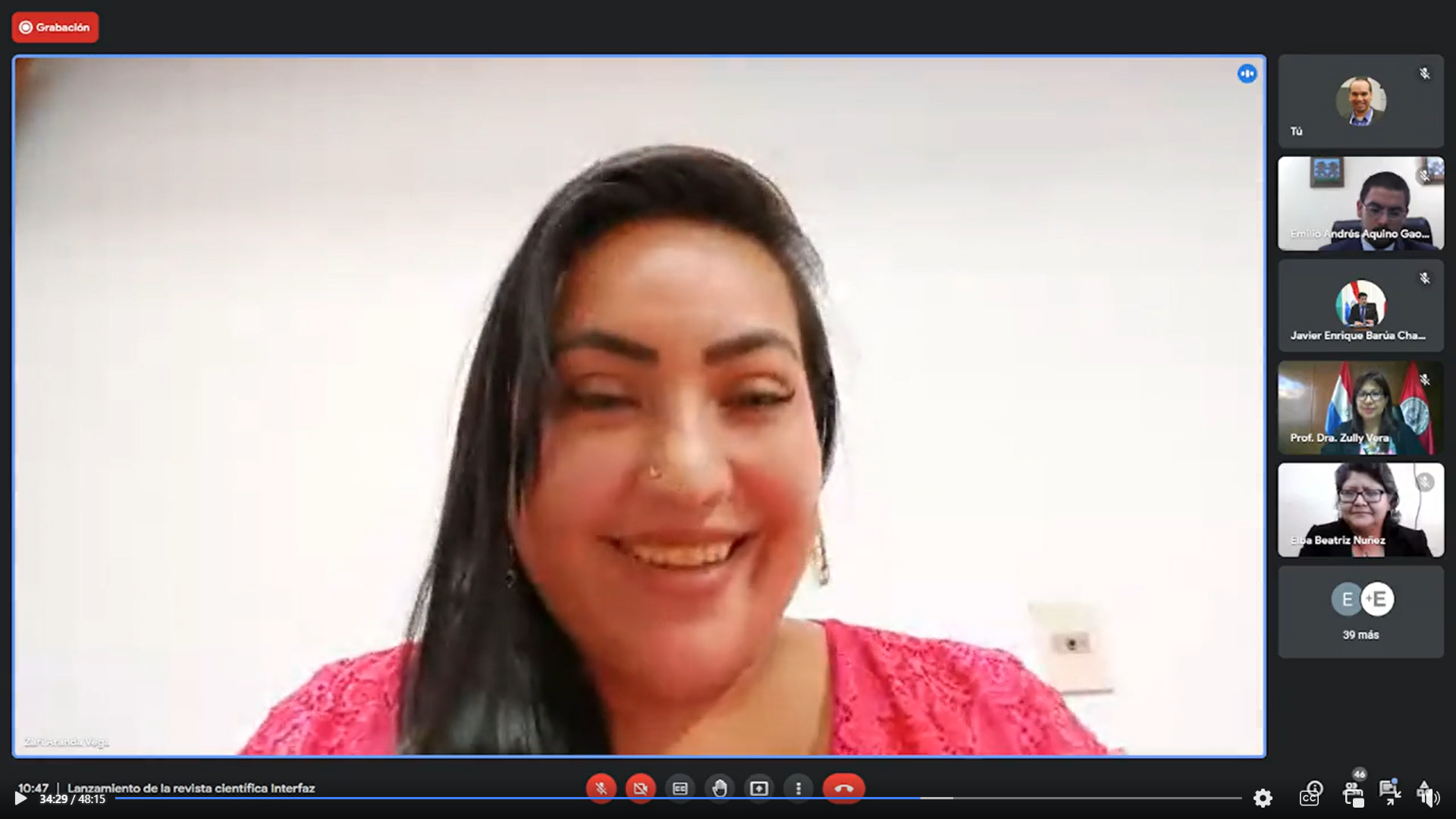 La UNA lanzó revista científica de extensión INTERFAZ - Universidad ...